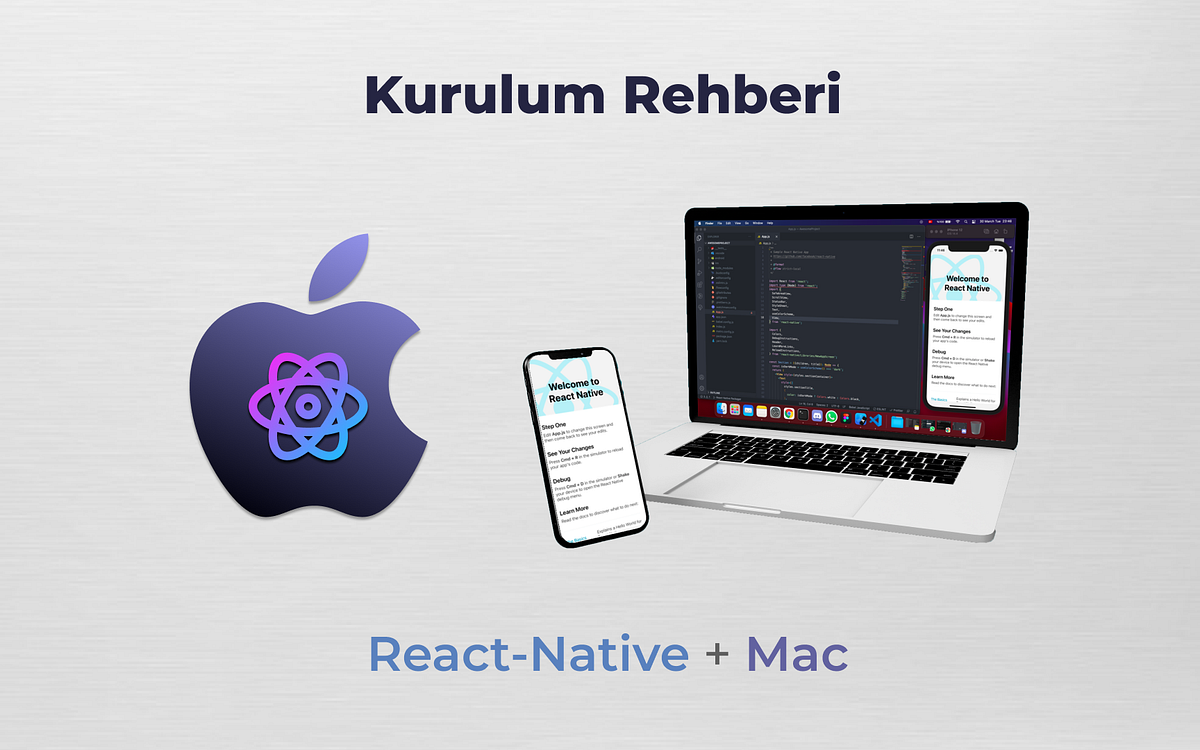React Native MacOS Kurulum Rehberi | by Ziya DOĞRAMACI | Medium