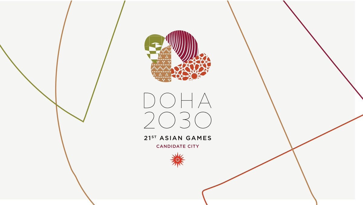 ‘Your Gateway’: Qatar unveils Doha 2030 Asian Games logo | by Asmahan ...