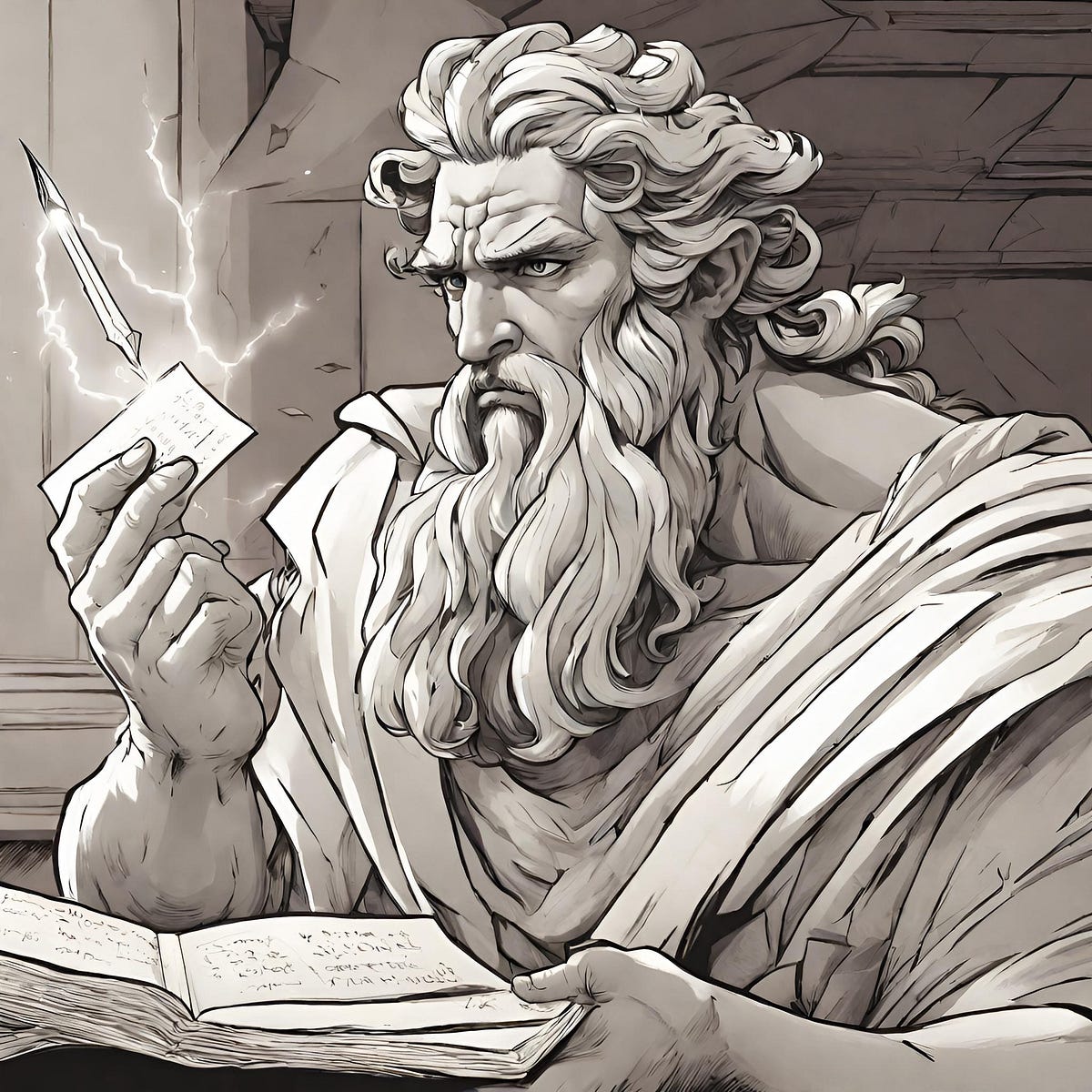 Zeus: God of Thunder, Troublemaker, and… Therapy Patient? | by Andreea ...