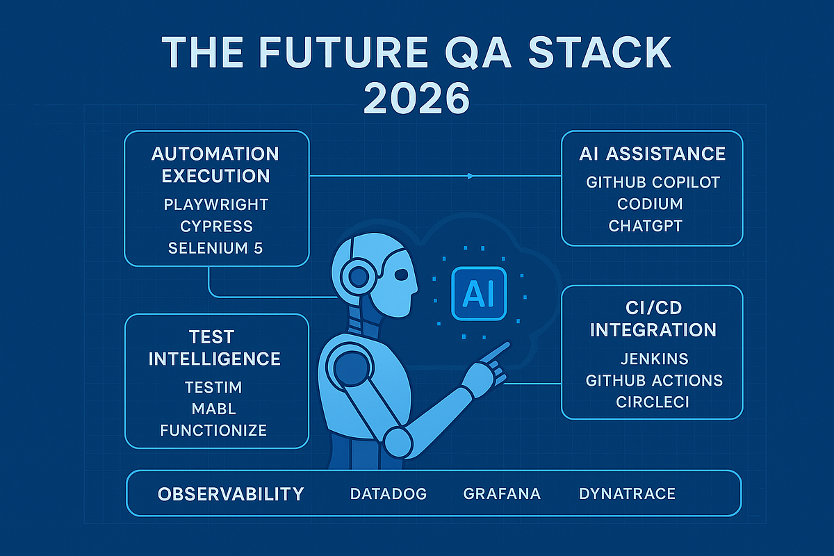 🧩 The Future QA Stack: What Tools, Skills, and Mindset Will Matter in 2026 | by Shahnawaz Khan ...