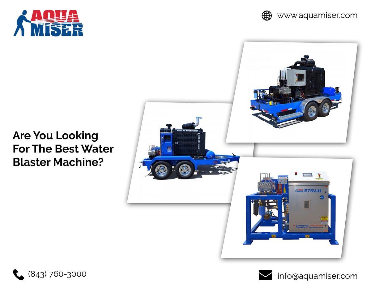 Are You Looking For The Best Water Blaster Machine? - Aqua Miser - Medium