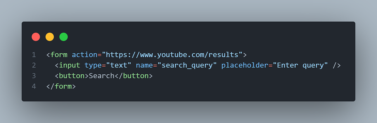 Forms In HTML. Most of us use the tag in our… | by yash_purkar | Medium