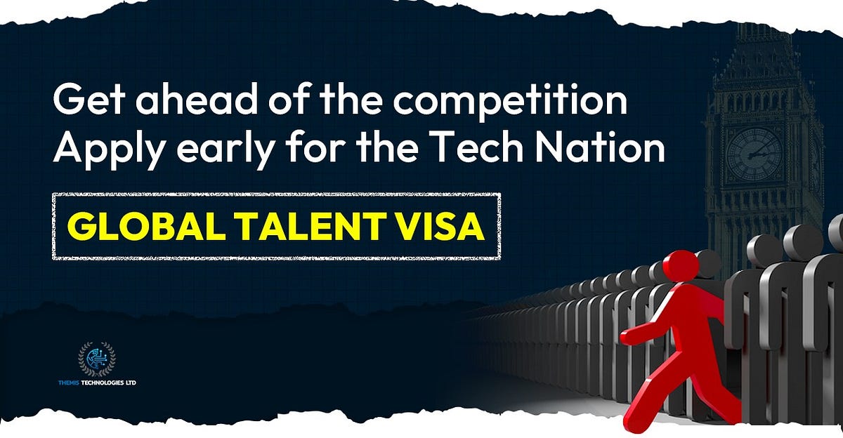 Get ahead of the competition: Apply early for the Tech Nation Global ...
