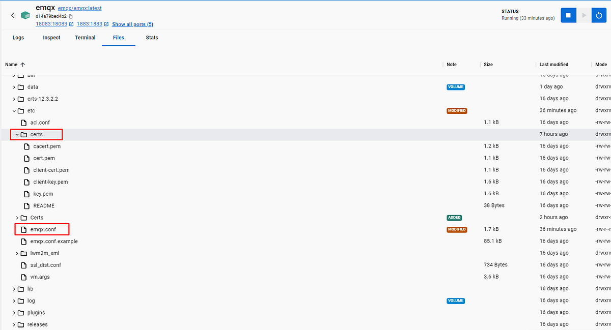 Enable SSL/TLS for EMQ X MQTT broker in Docker | by rezaulk | Medium