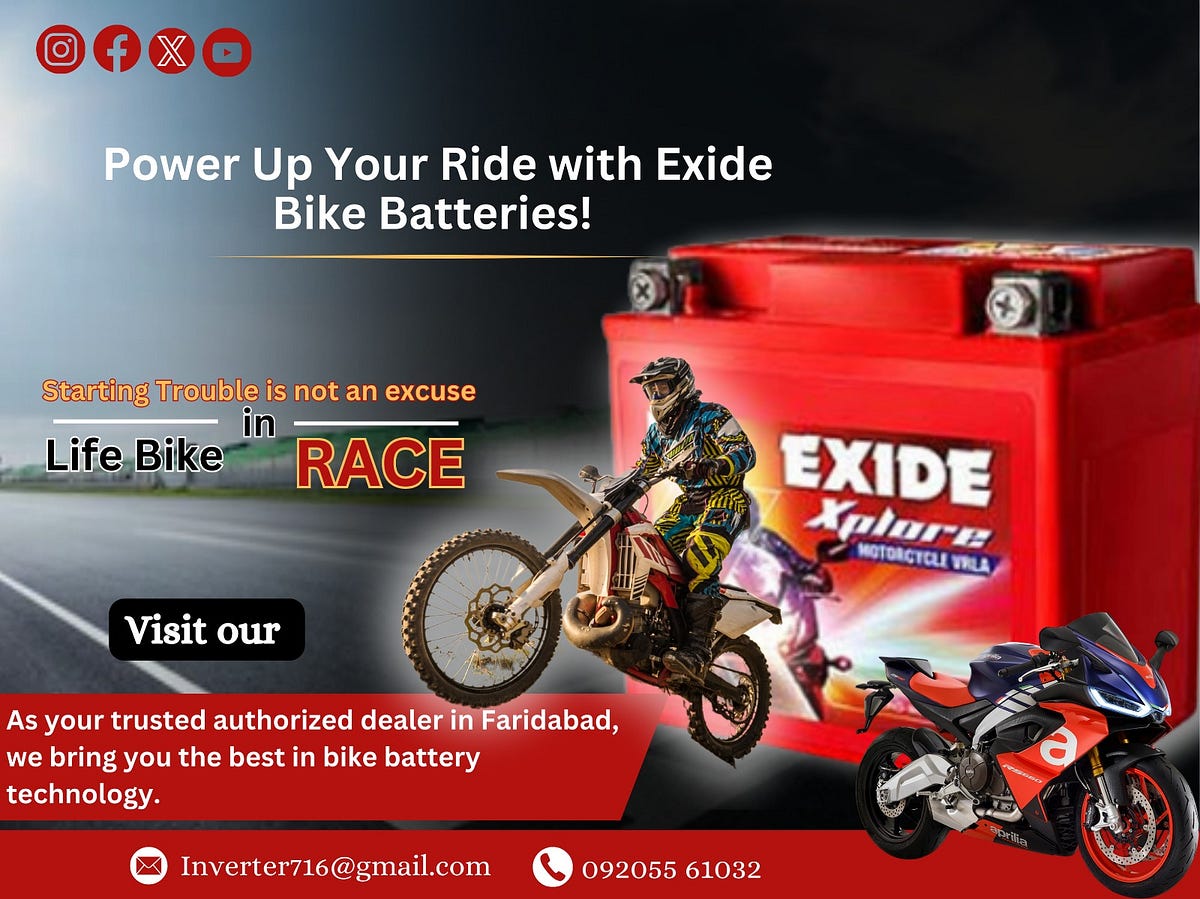 Powering Faridabad with Excellence: Your Trusted Exide Battery Dealer ...