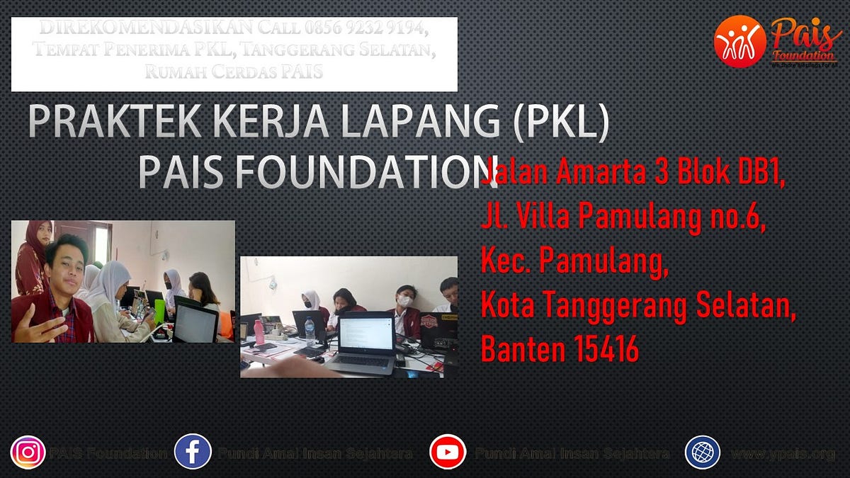 PKL TANGERANG SELATANB Call 0856 9232 9194, Tempat Menerima PKL, isi laporan PKL, Tangerang ...