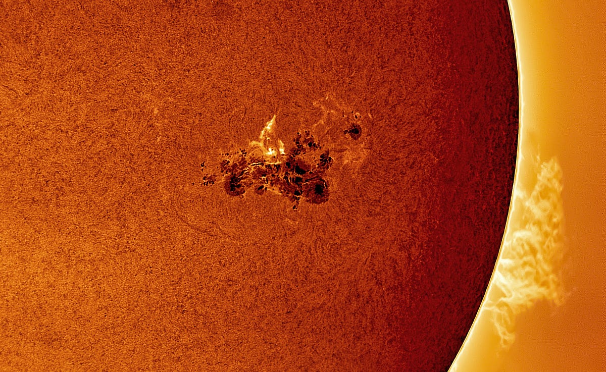 Sunspot group №3664. Would you like to look at the main… | by NR ...