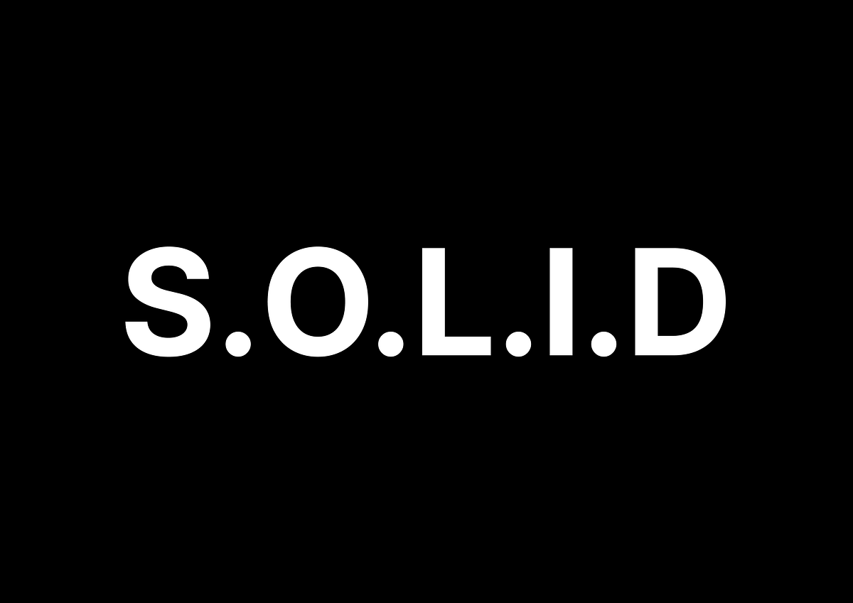 Prinsip Pemrograman SOLID. Assalamualaikum warahmatullahi wa… | by ...