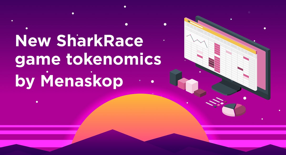 New SharkRace game tokenomics done by Menaskop | by Jane Shark | SharkRace | Medium
