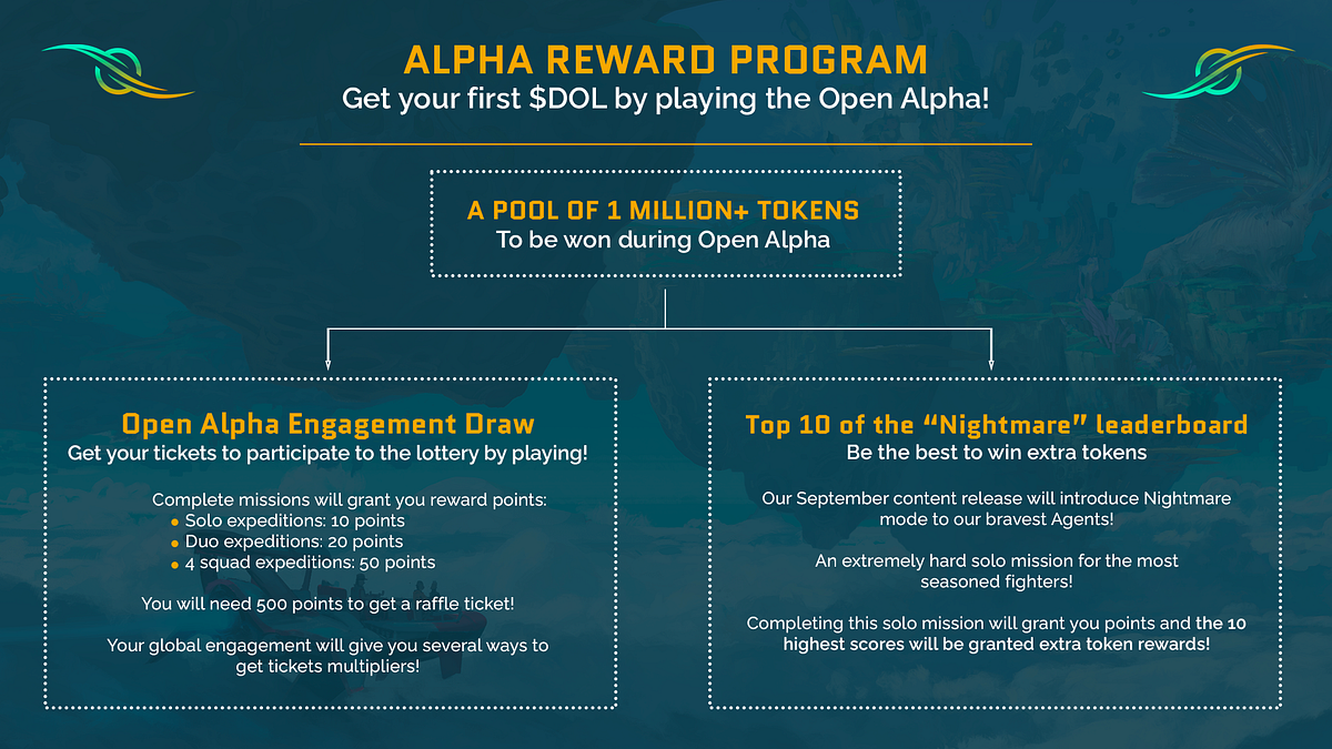 Open Alpha 1 Raffle — Over 1 million $DOL tokens to win! | by Life ...