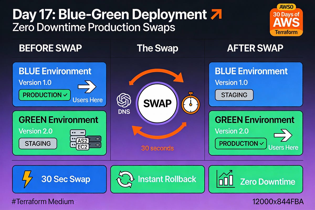 Day 17 — I Deployed a New Version In 30 Seconds With Zero Downtime ...