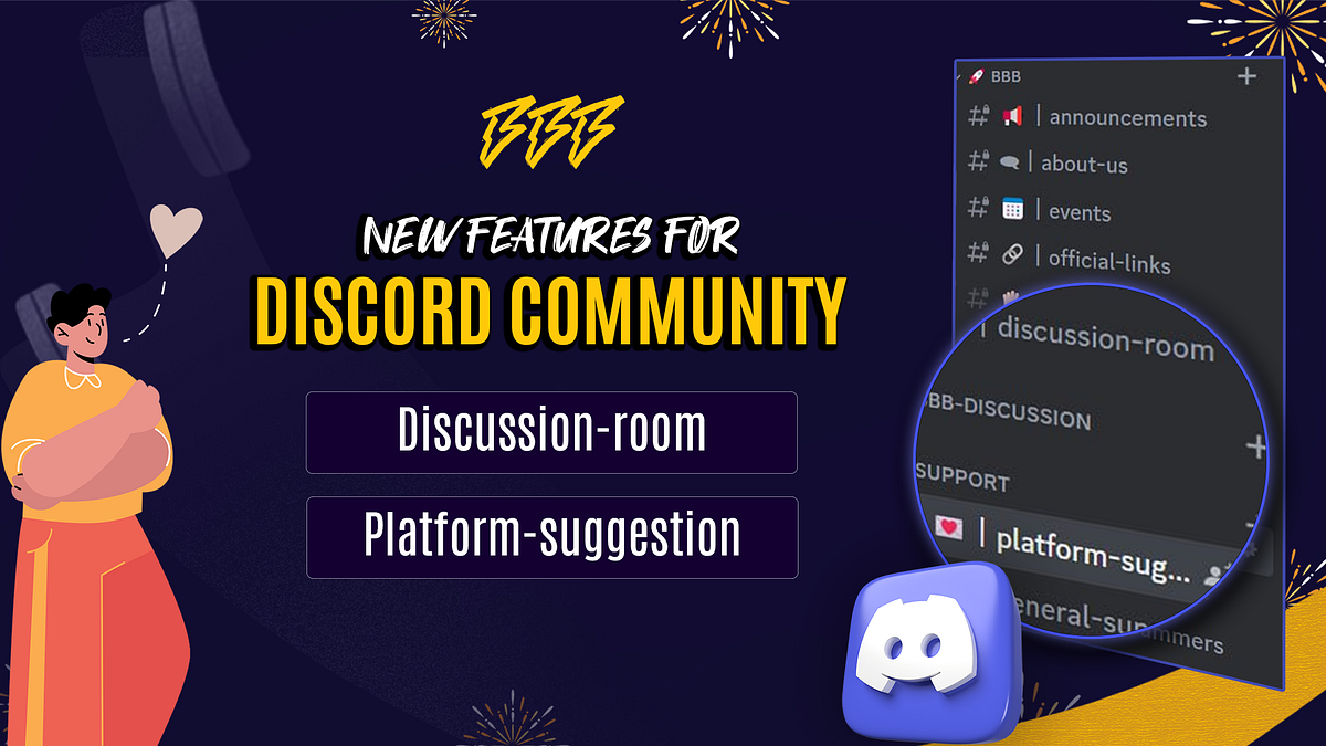 NEW FEATURES FOR DISCORD COMMUNITY | by BBB | Medium