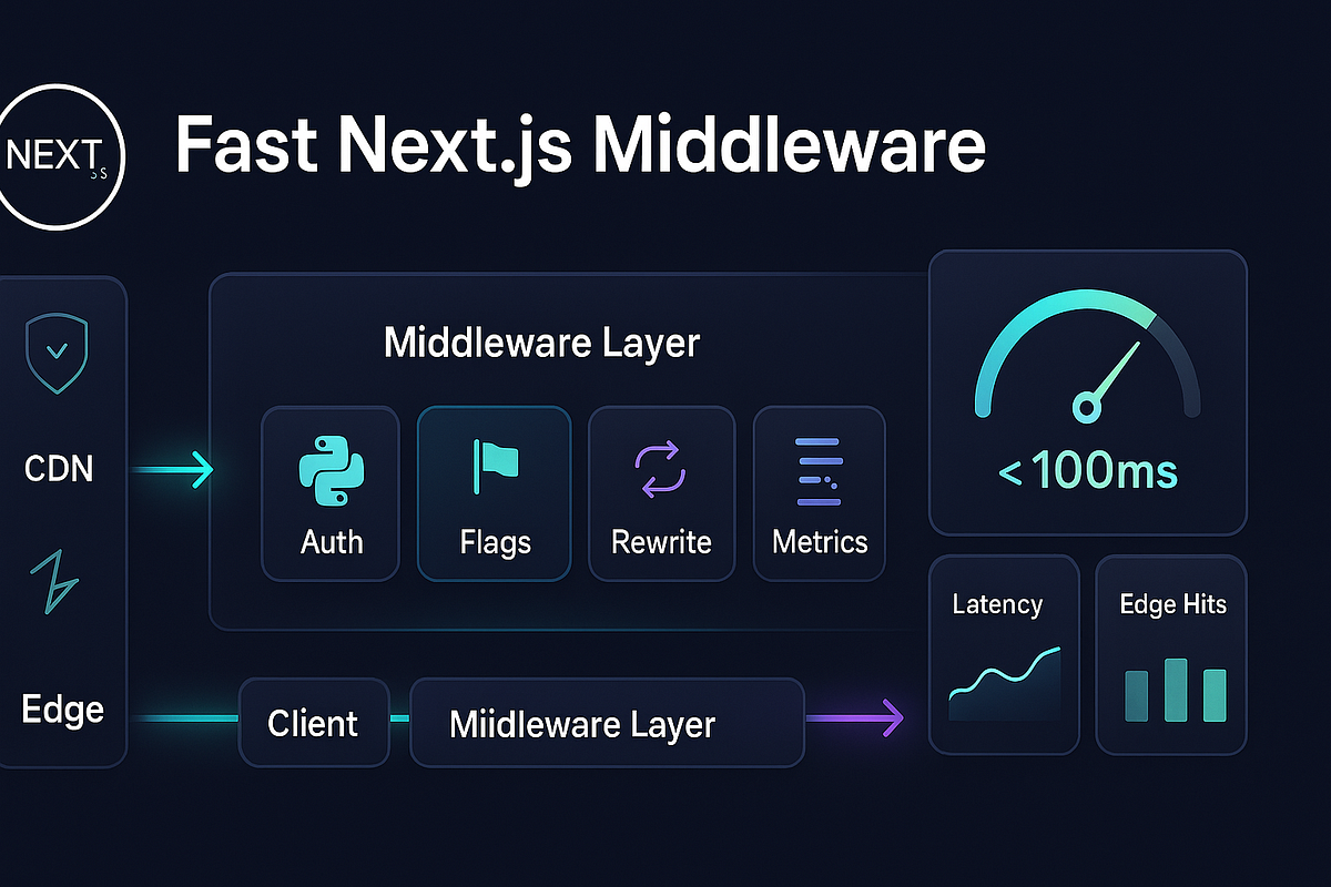 7 Middleware Guardrails for Fast Next.js TTFB | by Modexa | Nov, 2025 | Medium