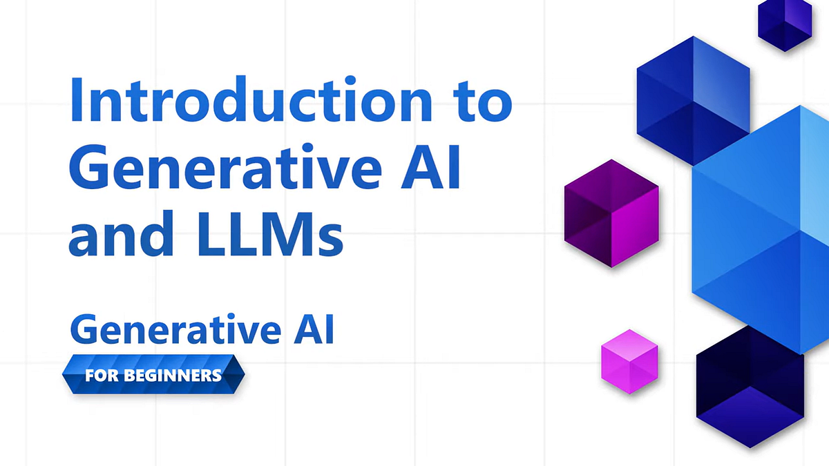 Day 1 — Understanding Generative AI: A Simple Start for Beginners | by ...