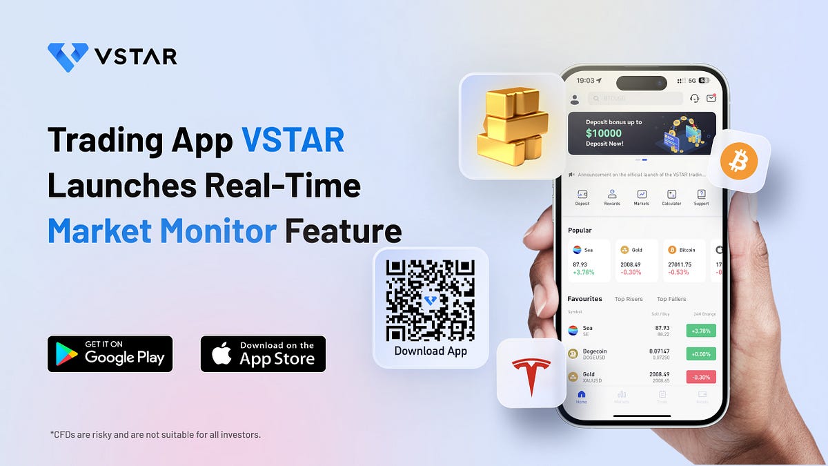 CFD Trading App VSTAR Launches Market Monitor Feature with Real-Time ...