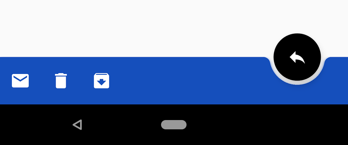 Implementing BottomAppBar III: Behavior for Android | by Fırat Karababa | Material Design in ...