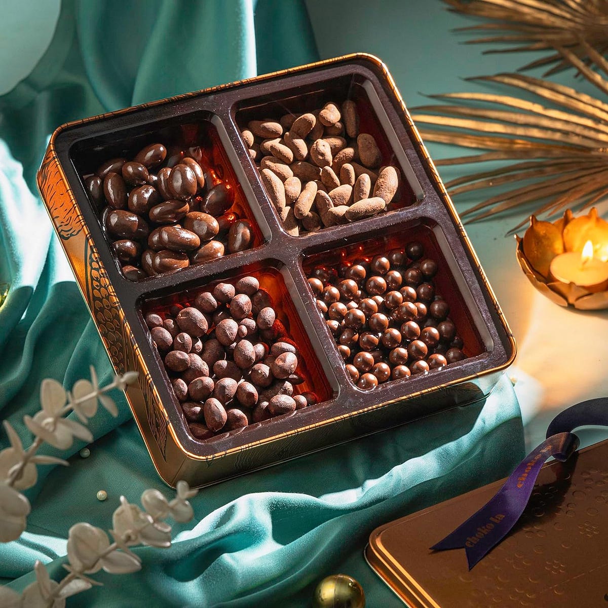 Chokola Cosmos Chocolates Gift Pack | Premium Chocolate Coated Dried ...