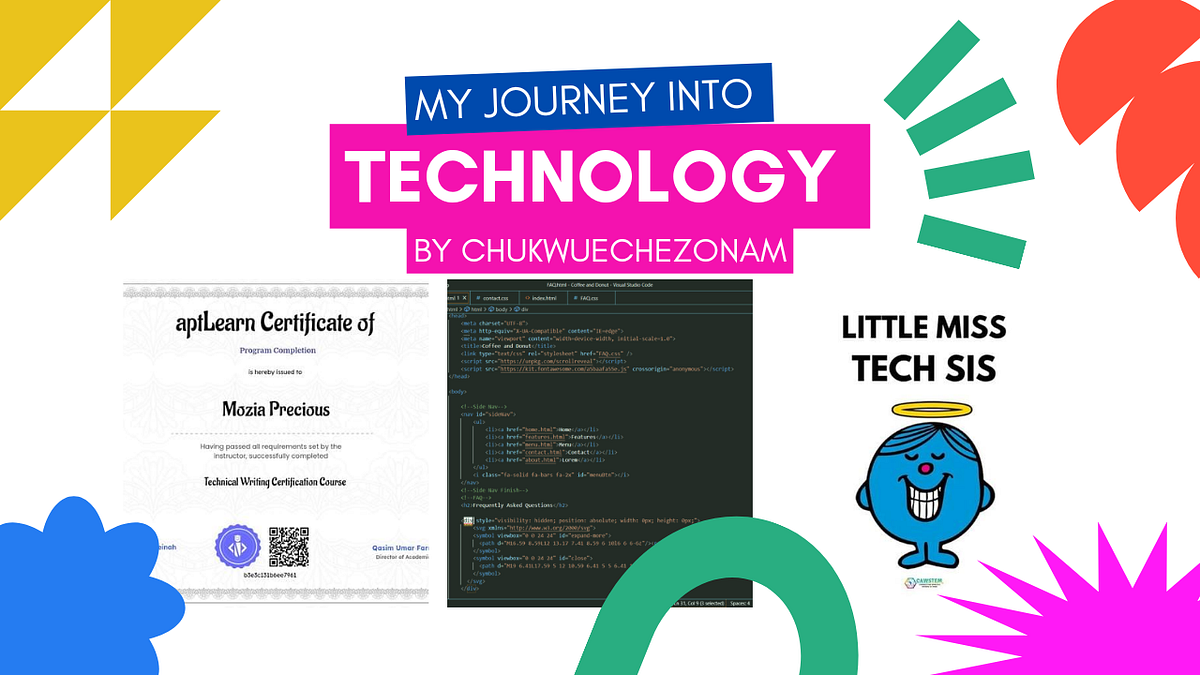 My Journey Into Tech.. Hey guys, | by Mozia Precious Chibundu | Medium