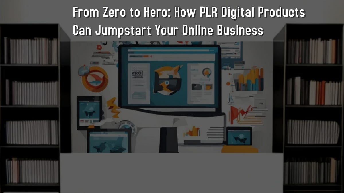 From Zero To Hero How PLR Digital Products Can Jumpstart Your Online Business 2024 | by ...
