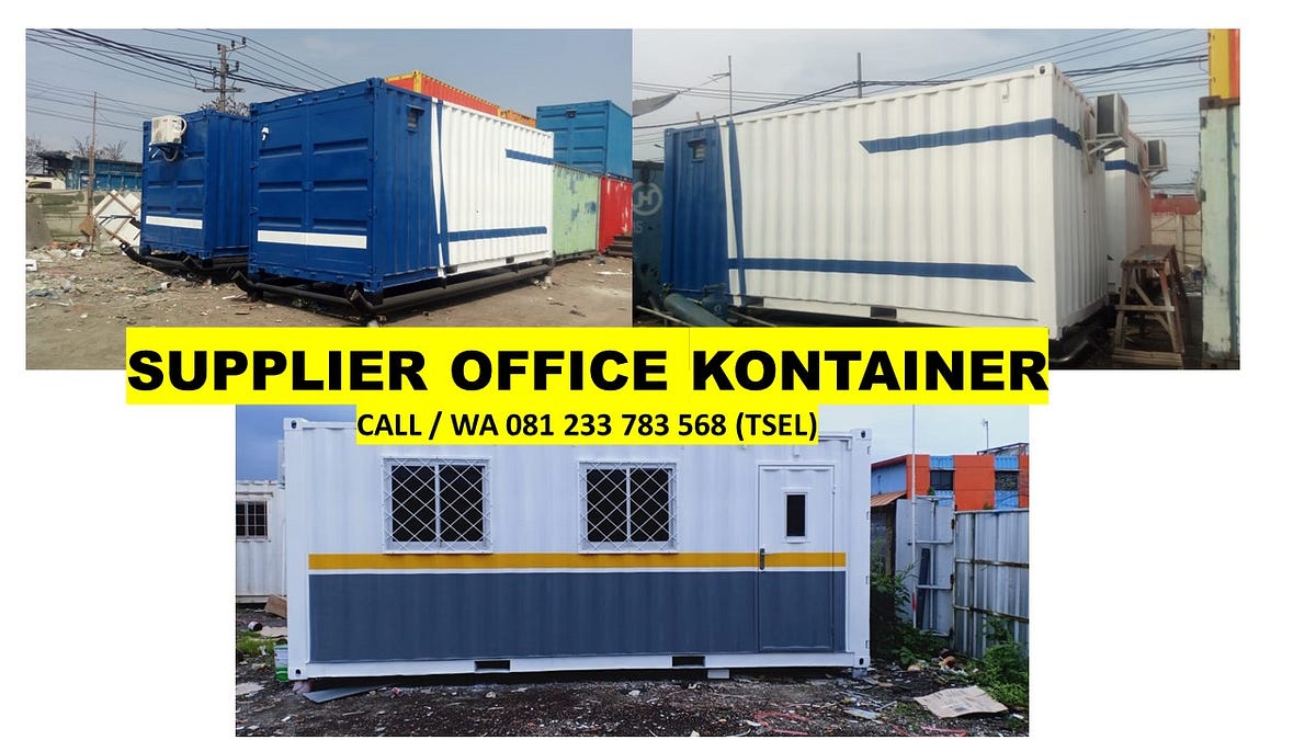Wa : 081 233 783 568 Harga Container Bekas Surabaya ...