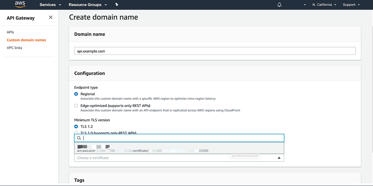 Route API Gateway API to a Custom Domain Name Using Route53 | by Wenhe Qi | Medium