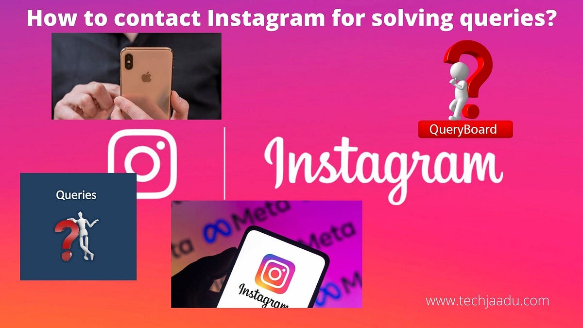 How do I contact Instagram about a problemHow to contact Instagram for ...
