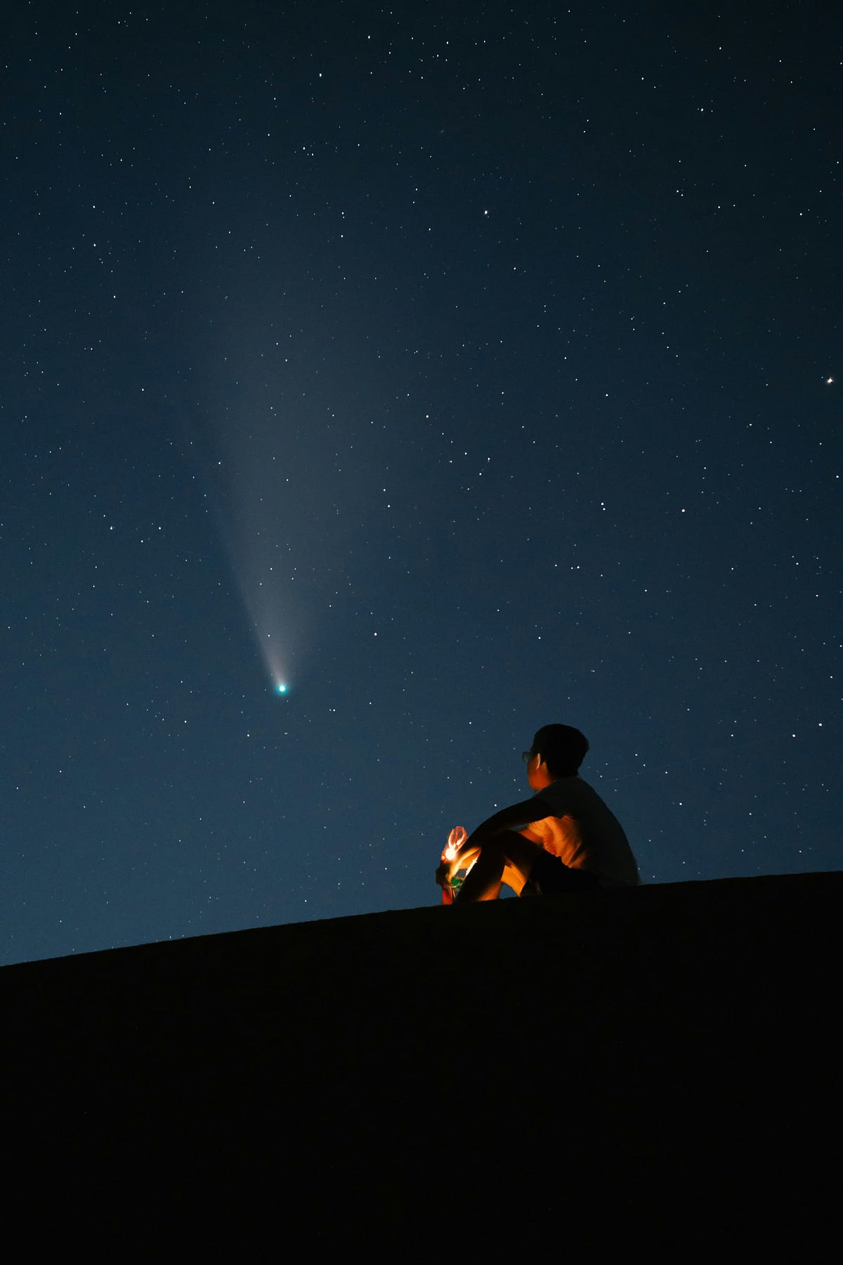 Comets. Why do comets come my way If they were… | by Mundane Musings of ...