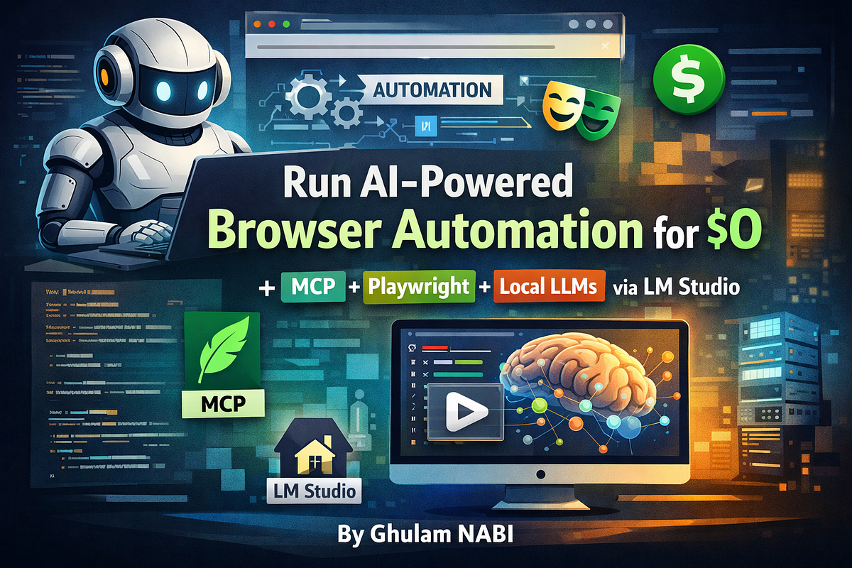 Run AI-Powered Browser Automation for $0 — MCP + Playwright + Local ...