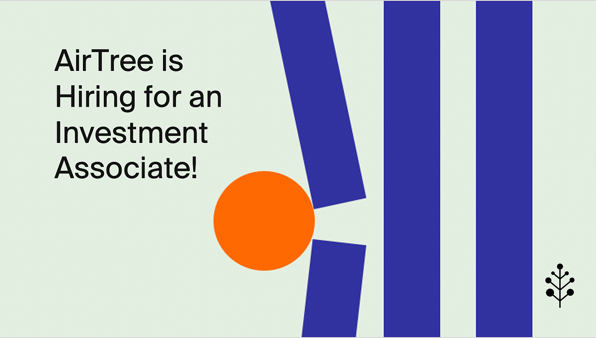 AirTree is Hiring for an Investment Associate! | by AirTree | AirTree ...