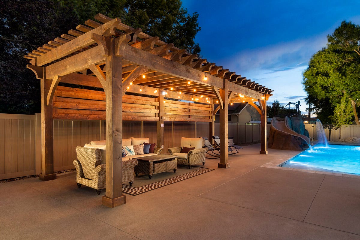Pavilion For Backyard Utah | Wright Timberframe - Wrighttimber frame ...