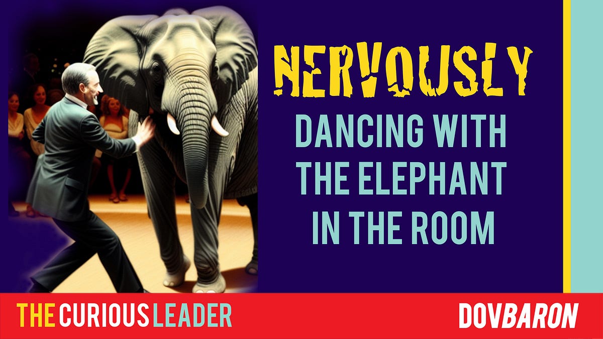 Nervously Dancing With The Elephant in The Room | by @TheDovBaron | The ...
