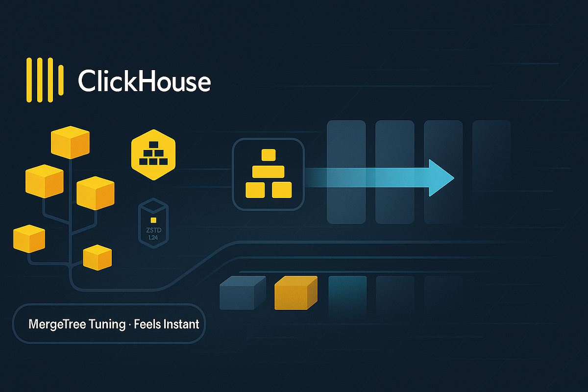 ClickHouse MergeTree Tuning: Feels Instant | by Hash Block | Sep, 2025 | Medium
