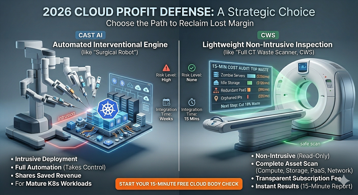 Cloud Cost Optimization Tools: CAST AI vs Cloud Waste Scanner for ...