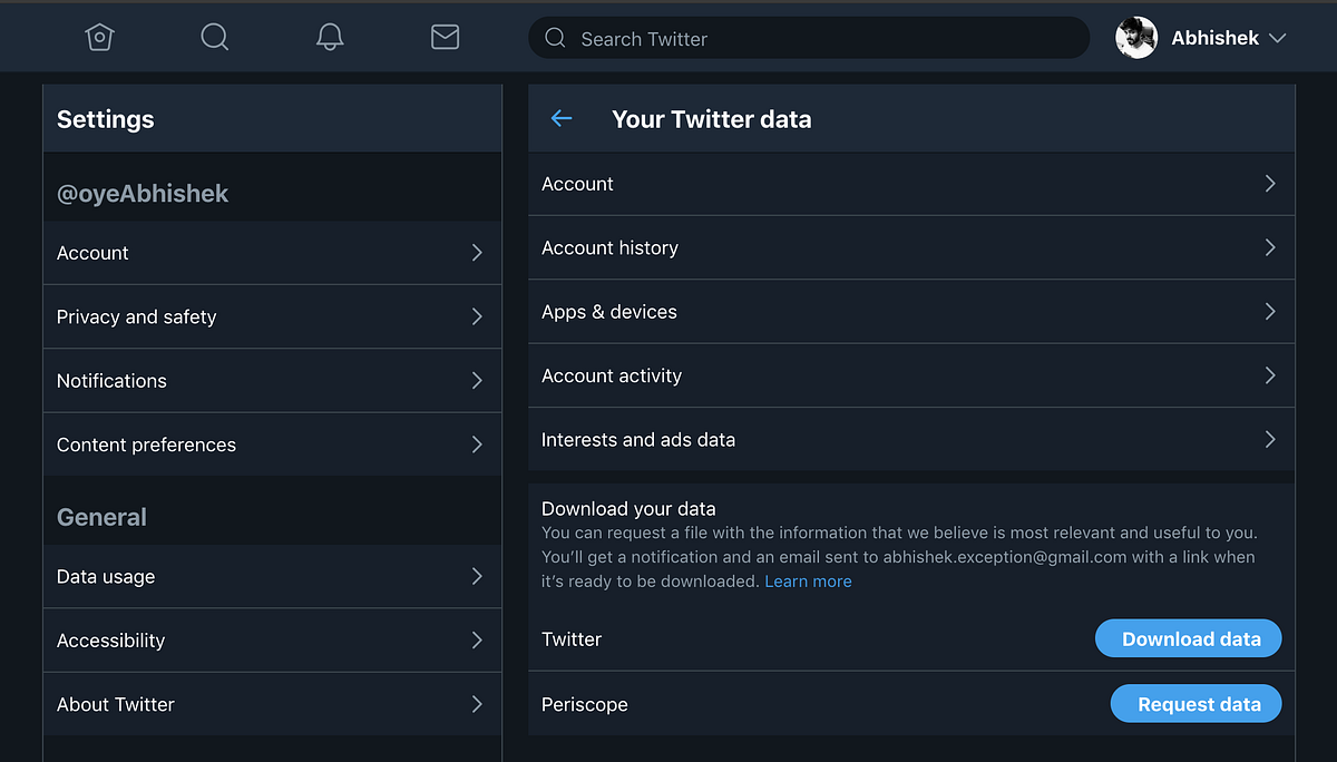 How to get your top tweets without any external tool? | by Abhishek ...