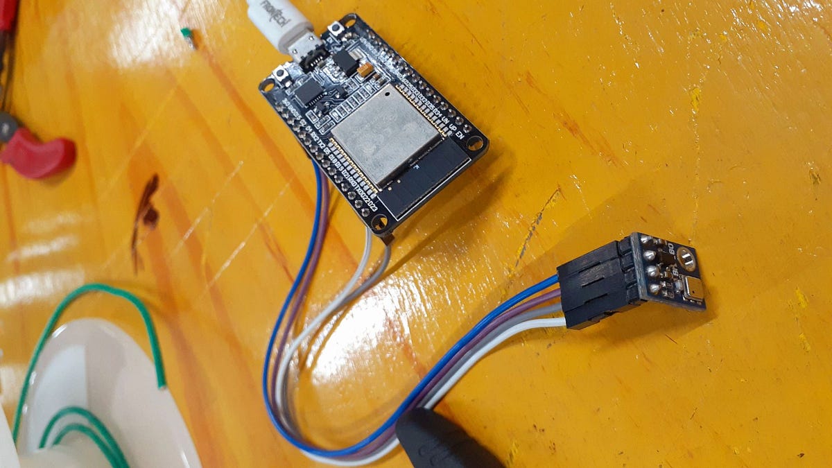 ESP32 with BMP180 Barometric Sensor | by Jobin J | Medium