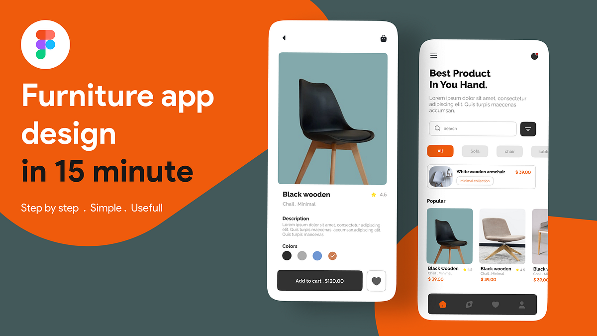 Design a Complete Furniture Website In 60 Minutes Using Figma From ...