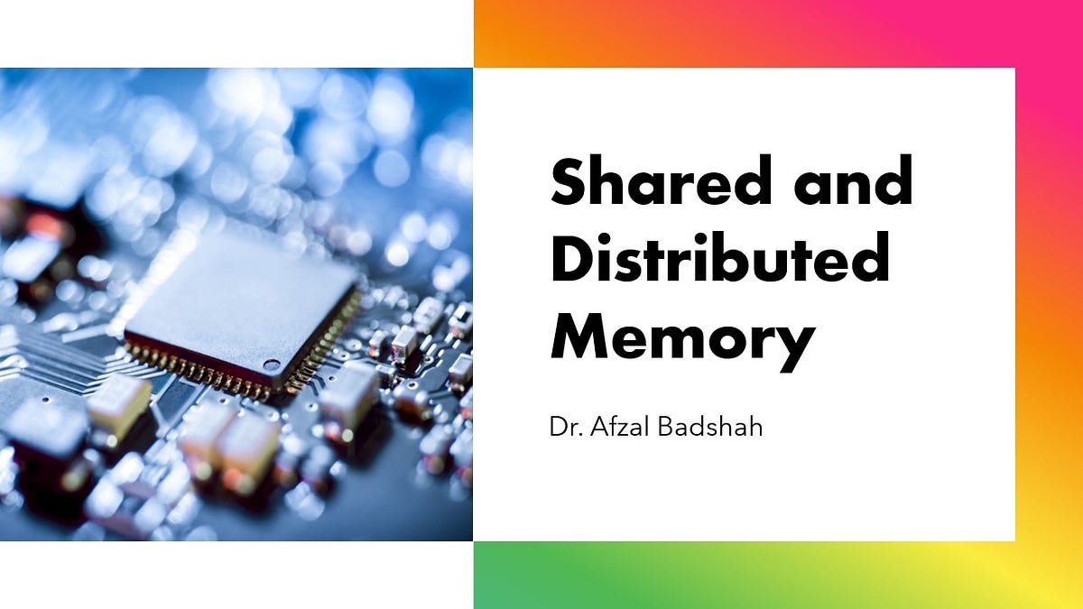 Shared And Distributed Memory In Parallel Computing By Afzal Badshah Phd Medium