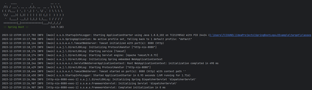 Spring Boot- Log4J2 Kullanımı. Merhabalar. | by İlkay Günel | turkcell ...
