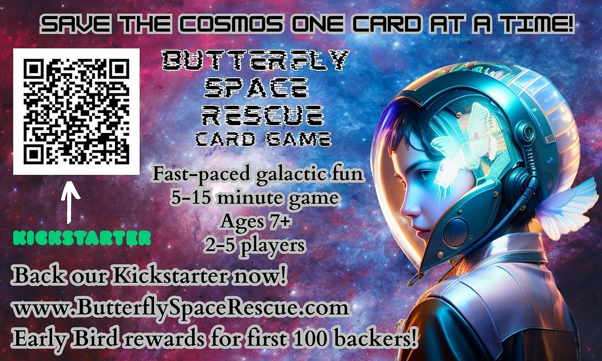 Butterfly Space Rescue Card Game Launches Kickstarter Campaign Amidst ...