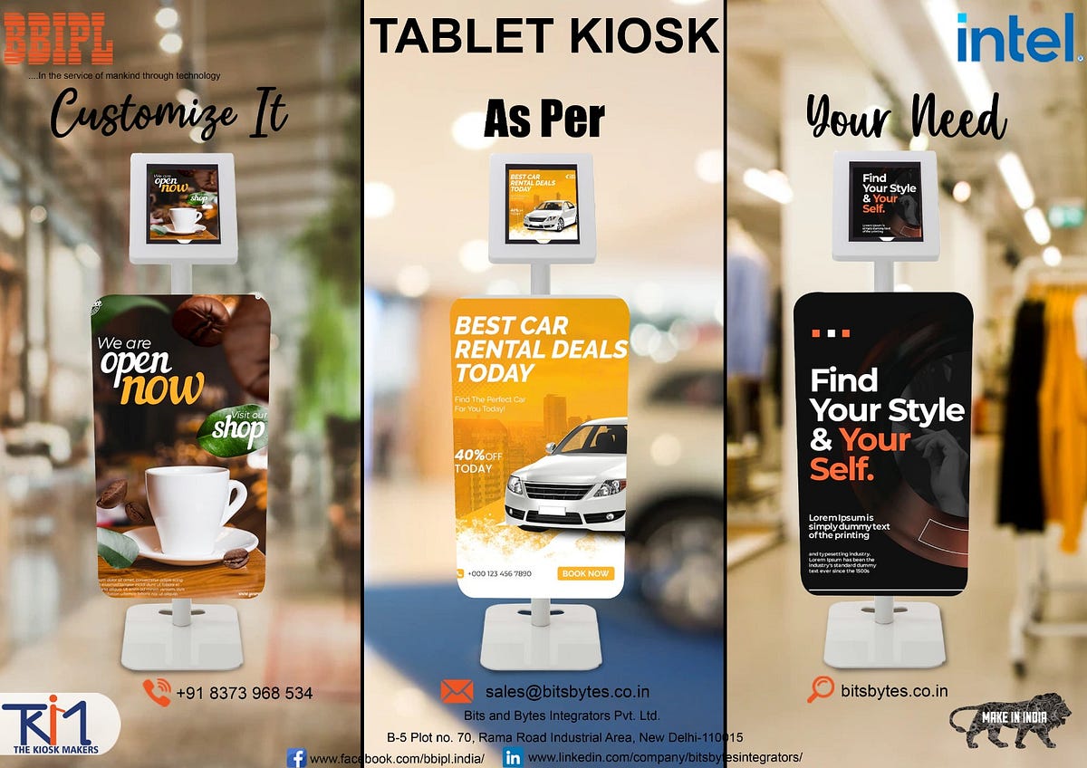 Get Our Dreamed Tablet Kiosk At BitsBytes. | by elevate marketing and ...