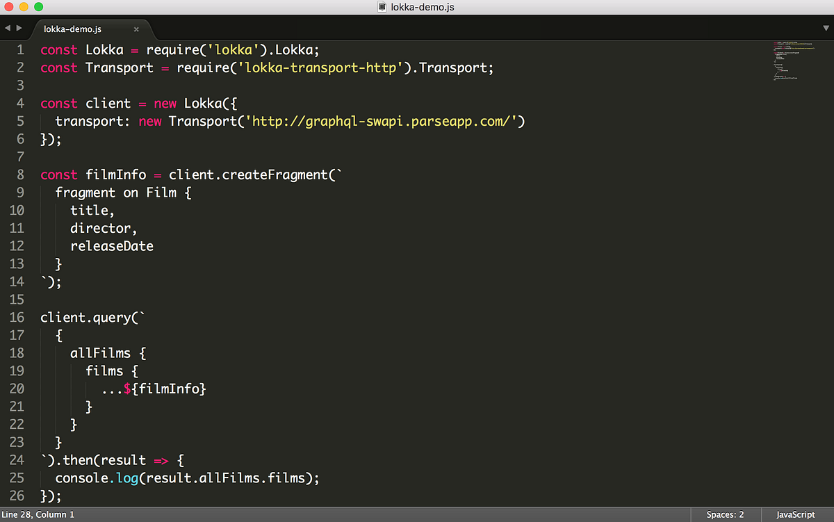 Introducing Lokka — A Simple JavaScript Client for GraphQL | by Arunoda Susiripala | KADIRA ...