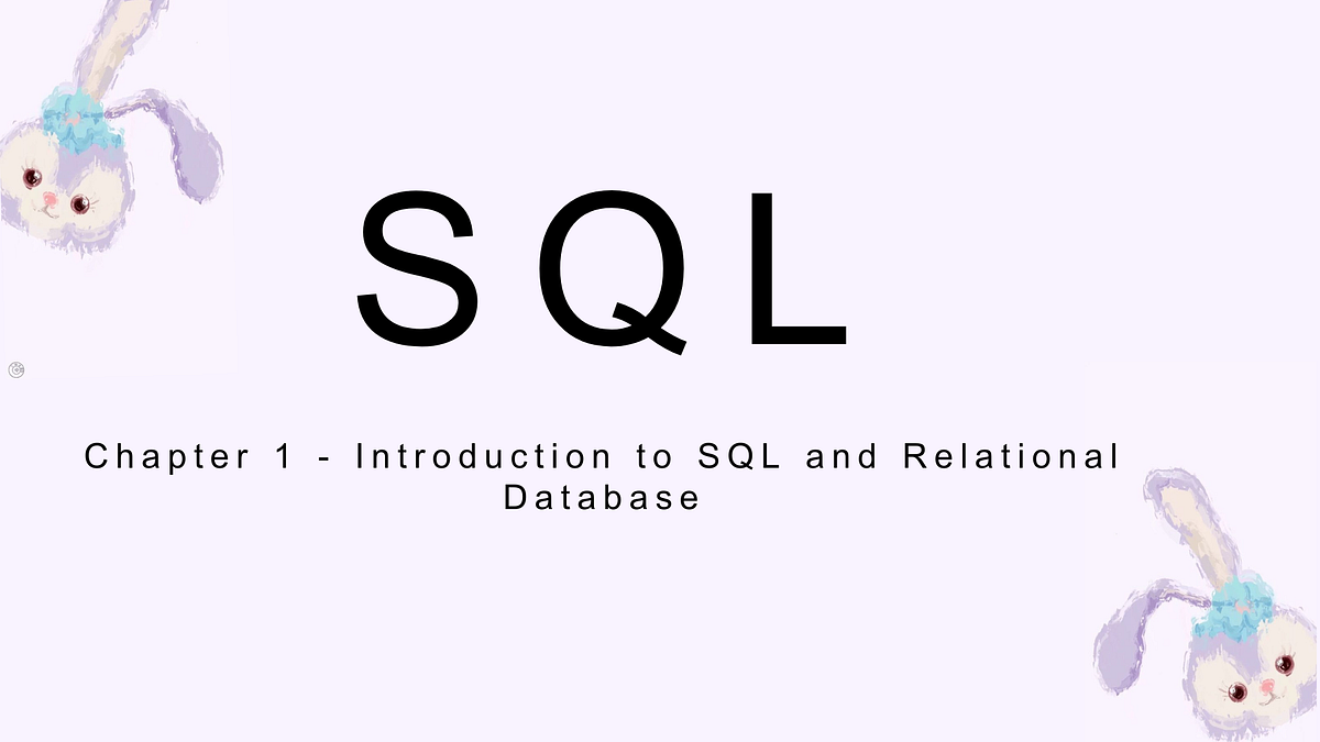 Introduction to SQL and Relational Database | by Piampoon Kay | Medium