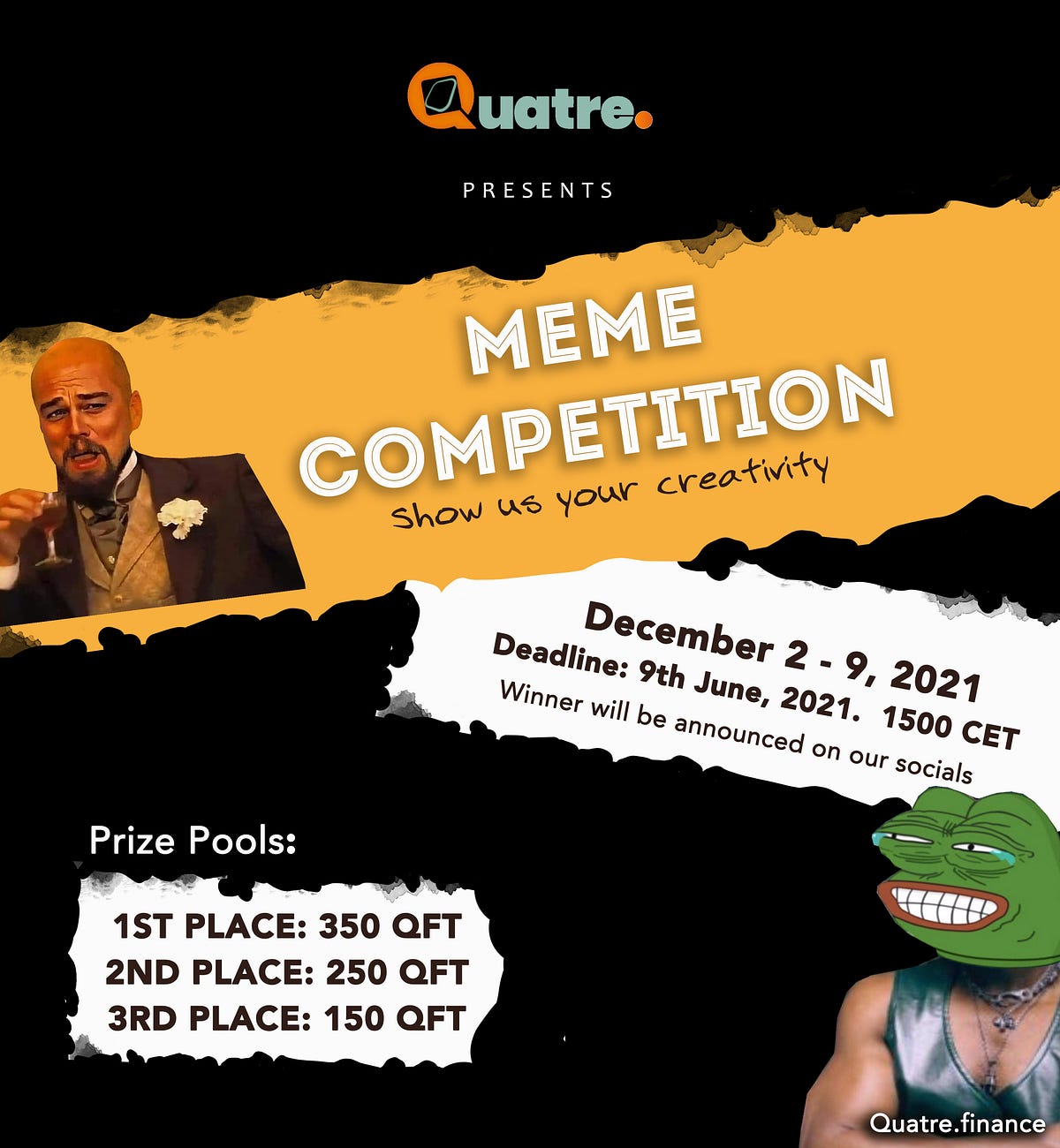 Quatre Finance Meme Contest. Are you a meme lover? Do you love our ...