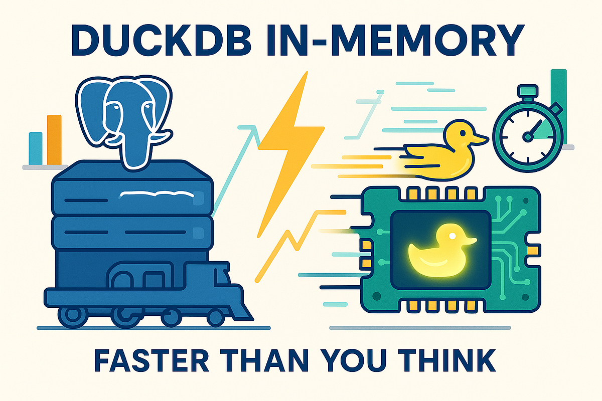 DuckDB in Memory > Postgres in Production? Sometimes, Yes | by Nikulsinh Rajput | Aug, 2025 | Medium