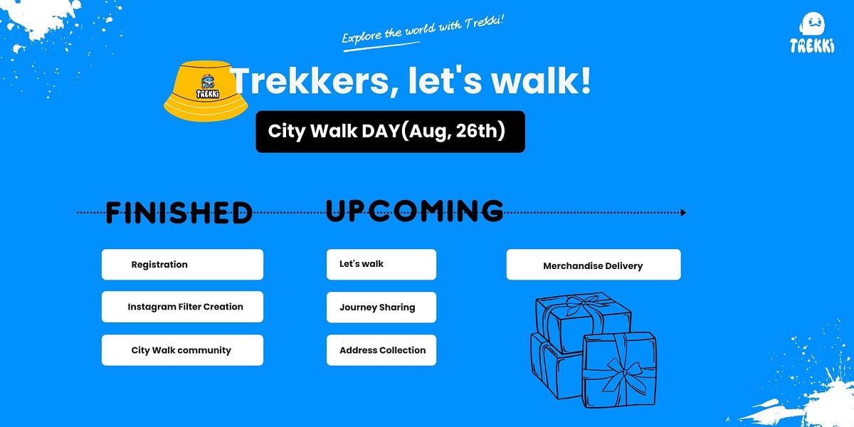 Trekkers, get ready to join the walk on August 26th! Here are some ...