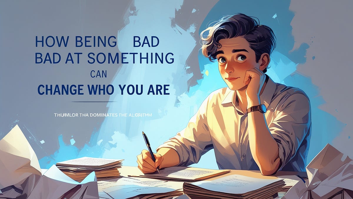 How Being Bad at Something Can Change Who You Are | by Legacy of light ...