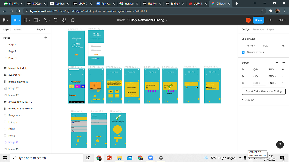 UI/UX Case Study : Aplikasi Belajar (Ruang Belajar) | by Dikky ...