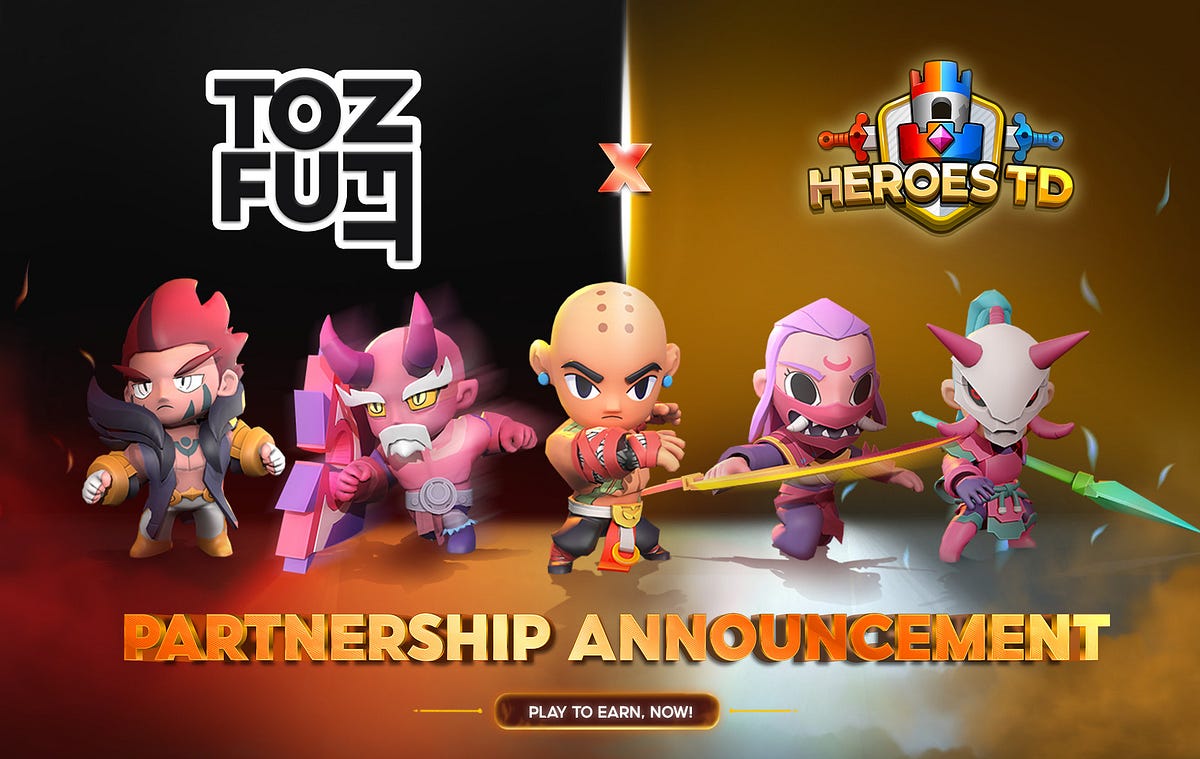 PARTNERSHIP ANNOUNCEMENT — tofuNFT X HeroesTD | by Heroes TD | Medium