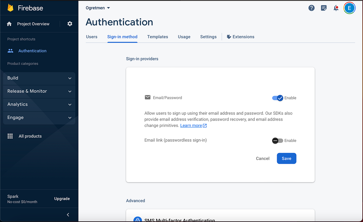 Swiftui Firebase Authentication(MVVM) | by Ethem Fatih Hocaoğlu | Medium