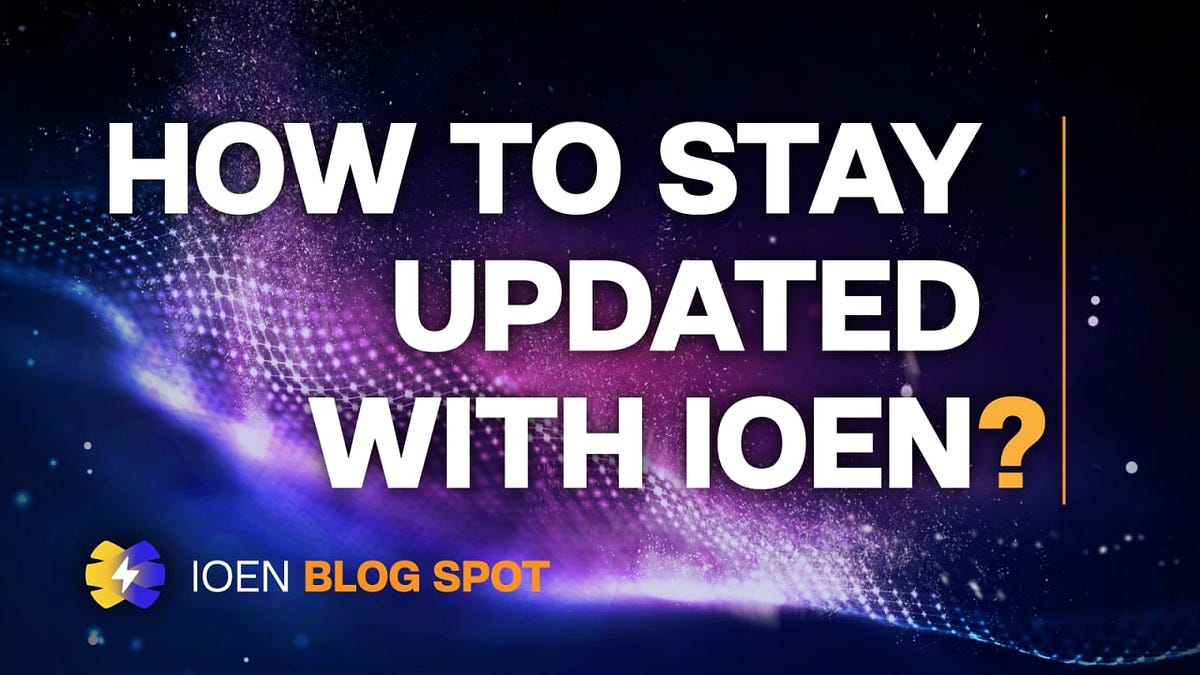 Hot off the press: How to stay updated with IOEN | by Internet of ...